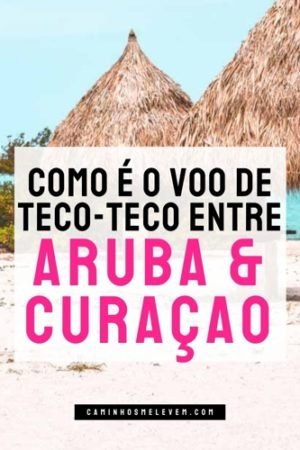 Como é Voar com a Divi Divi Airlines | Voo Aruba - Curaçao